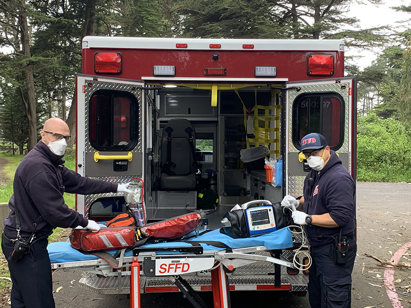 How Emergency Medical Responders Are Managing Coronavirus Risks - San ...