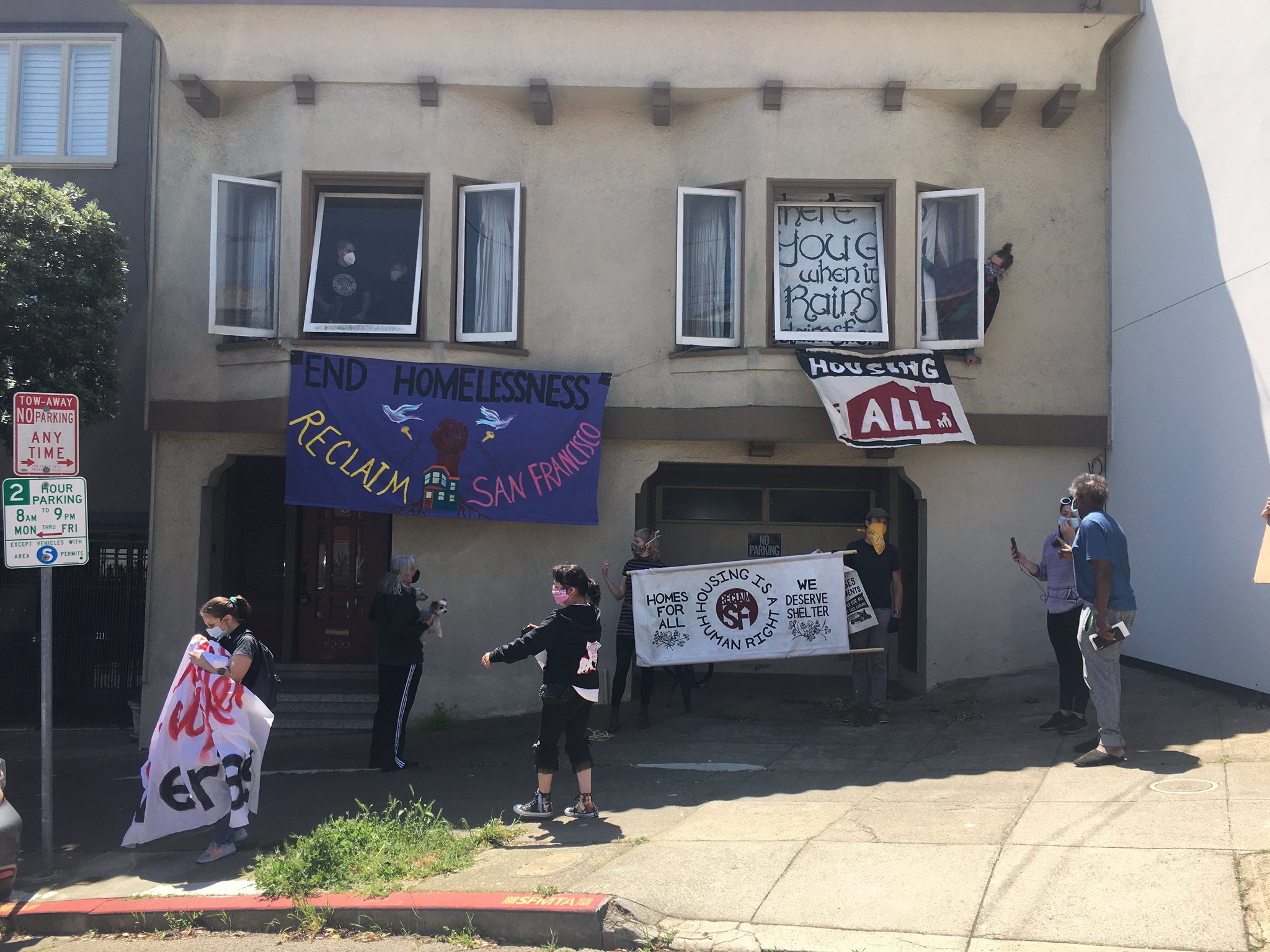 Two Squatters Occupy Vacant S.F. Home to Protest Housing Policies for ...
