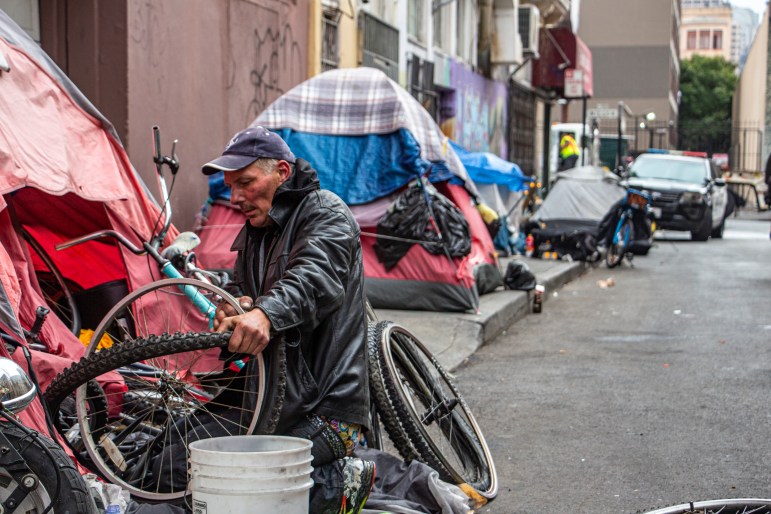 City Clears Homeless Residents From Notorious Tenderloin Alley - San ...
